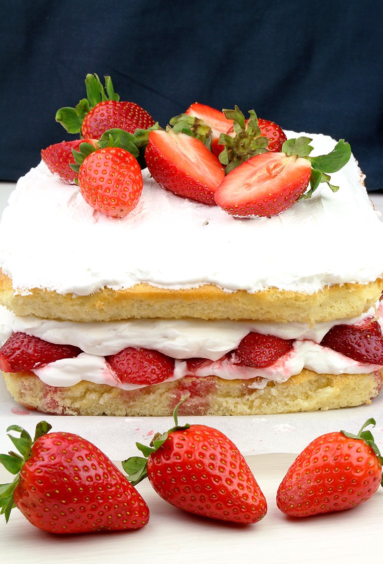 Strawberry Shortcake - Sweet Spicy Kitchen